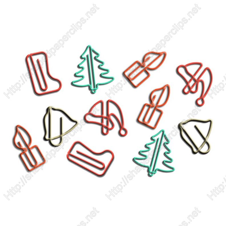 candy cane paper clips
