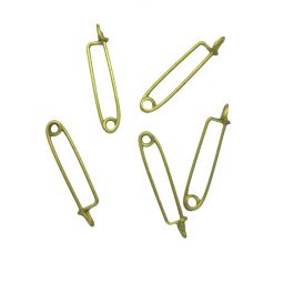 Decorative Safety Pins | Gold Safety Pin Brooch | Mellower Fashion